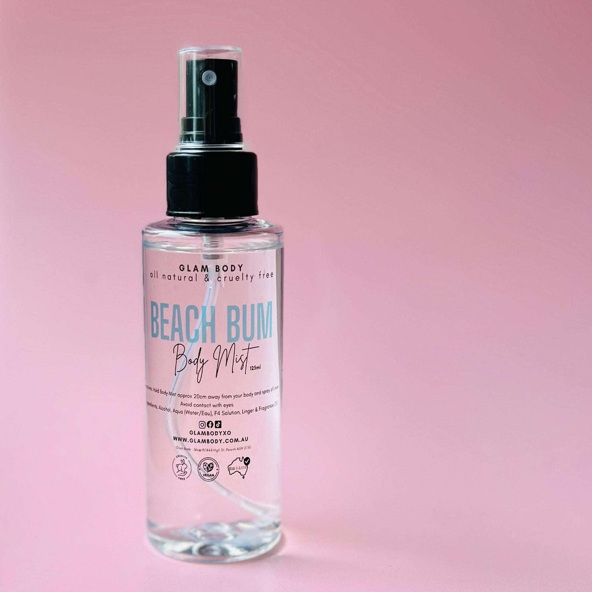 BEACH BUM BODY MIST | Glam Body