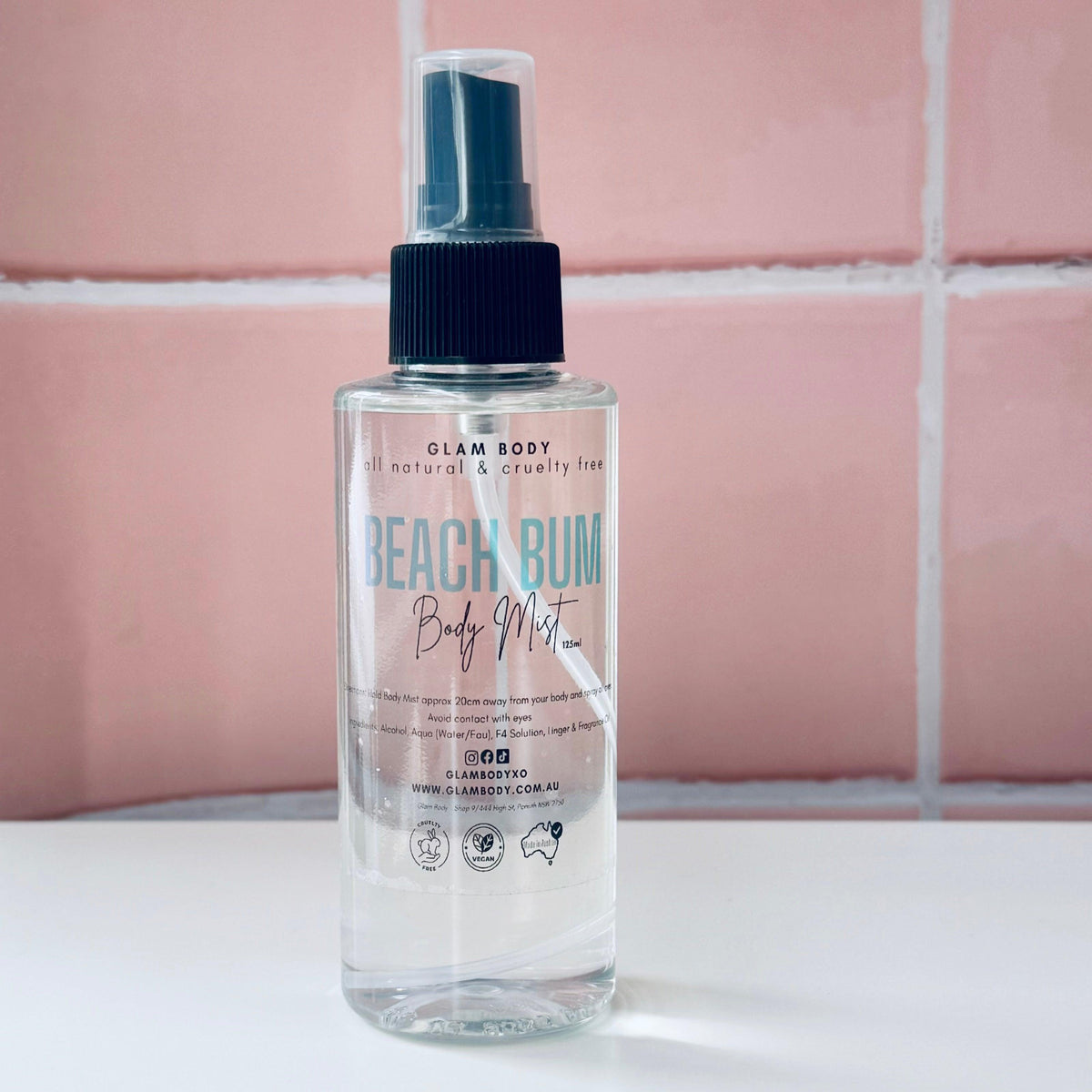 BEACH BUM BODY MIST | Glam Body