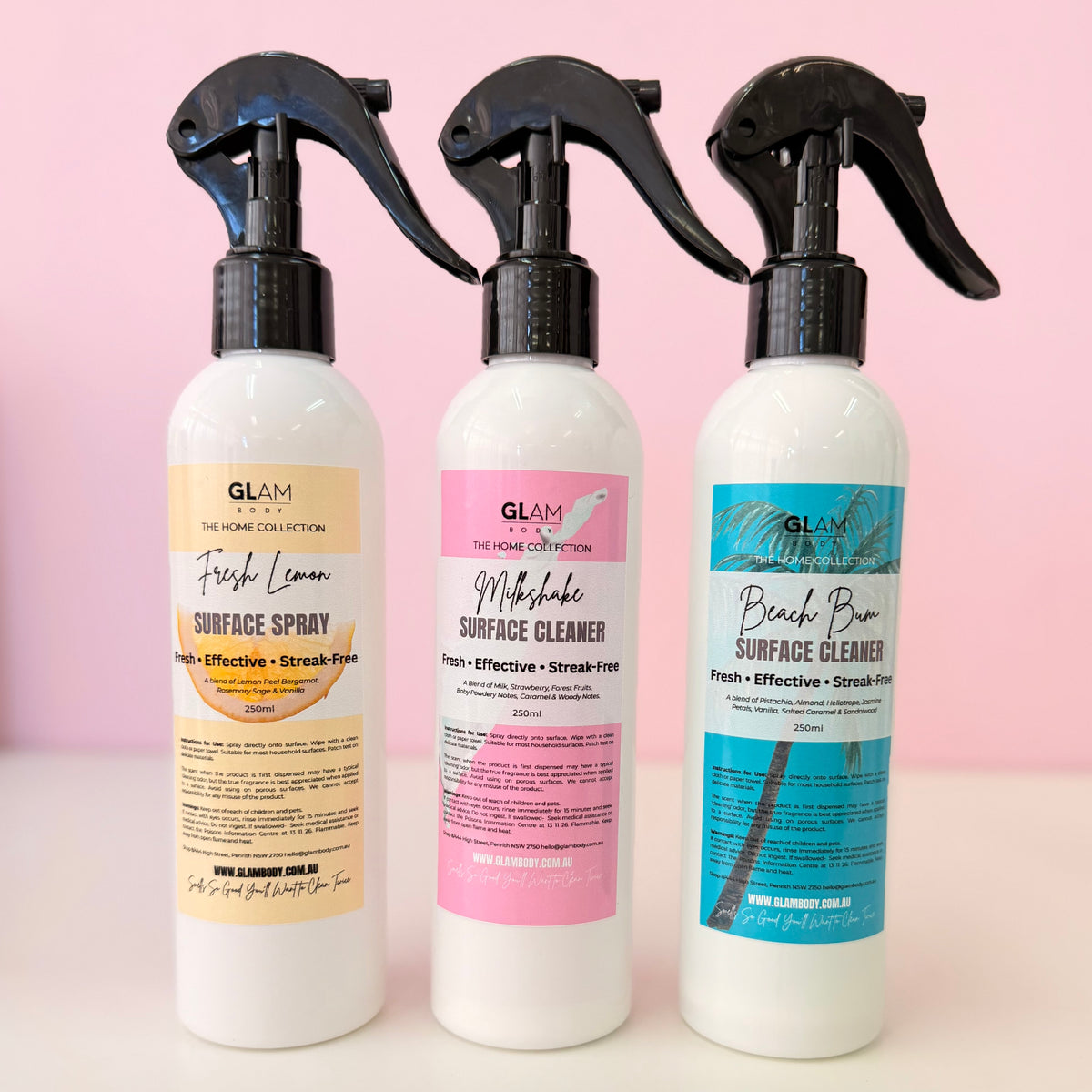 Multi-Purpose Surface Spray | Glam Body Cleaning Products